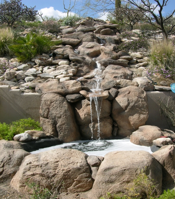 Waterfall & Streambed